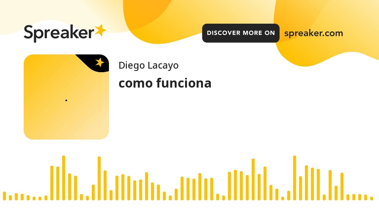 como funciona (hecho con Spreaker) - YouTube