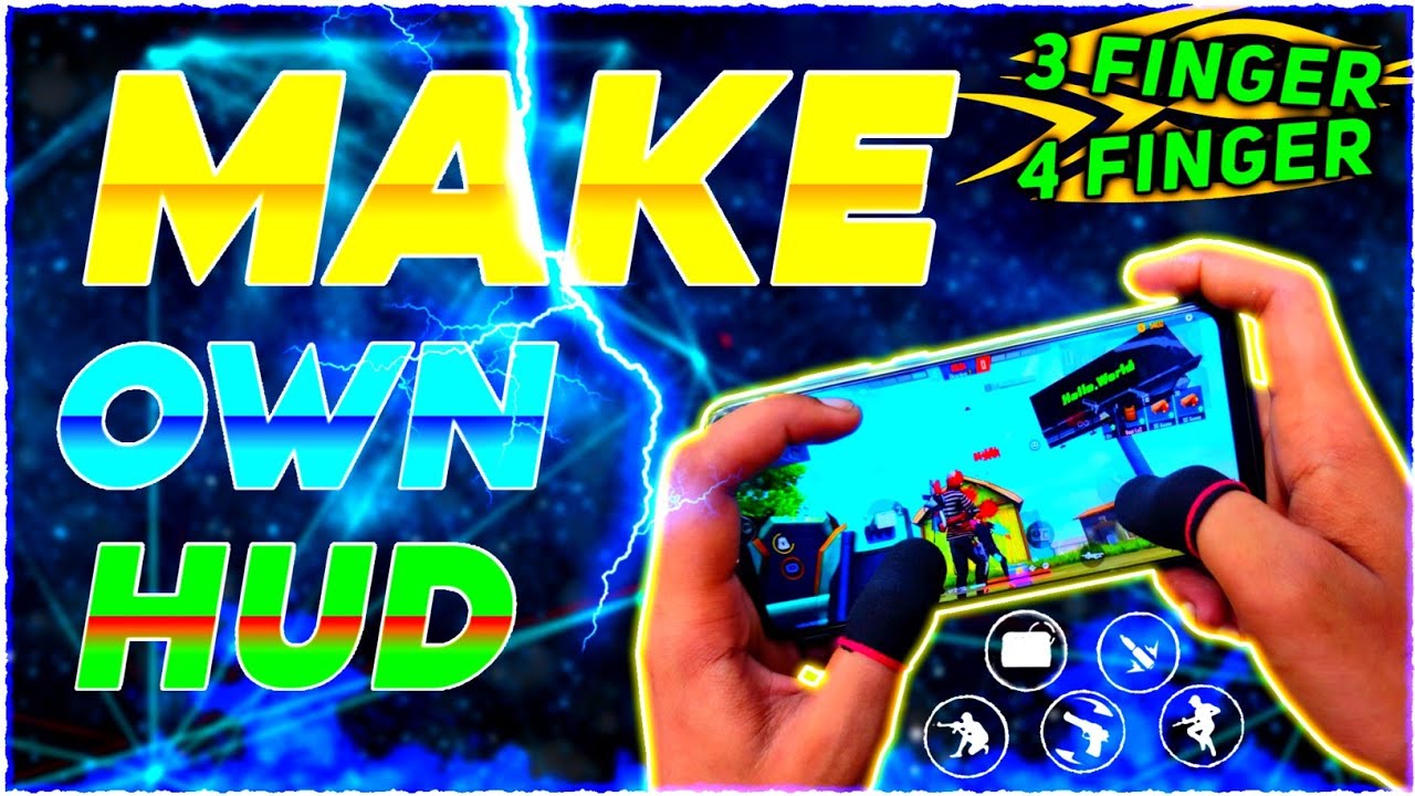 HOW TO MAKE YOUR OWN CUSTOM HUD | HEADSHOT AND FAST GLOO WALL | HUD FOR ...