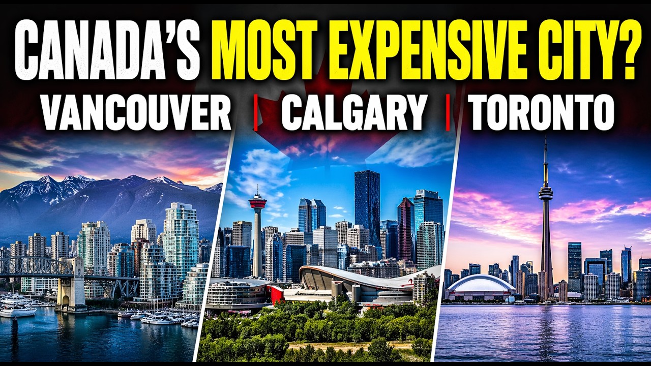 Vancouver vs Calgary vs Toronto | Cost of Living Comparison - YouTube