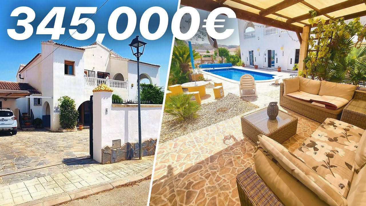Amazing Villa with Private Pool and Open Design in La Perla, Arboleas ...