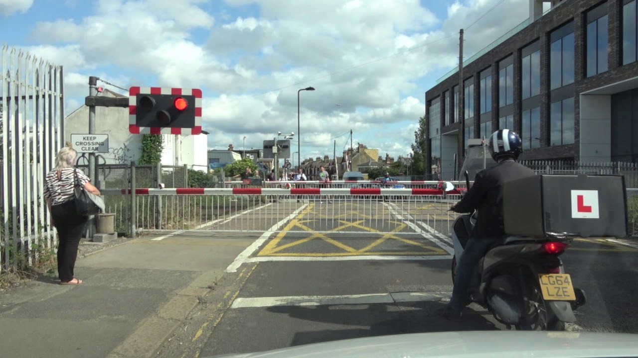 Bollo Lane Level Crossing - YouTube