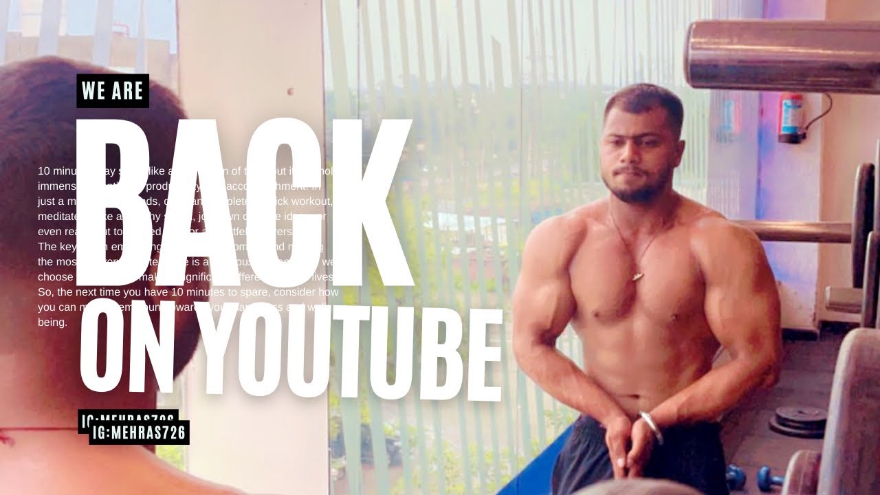 Finally we are back on YouTube 🙏🏻 - YouTube