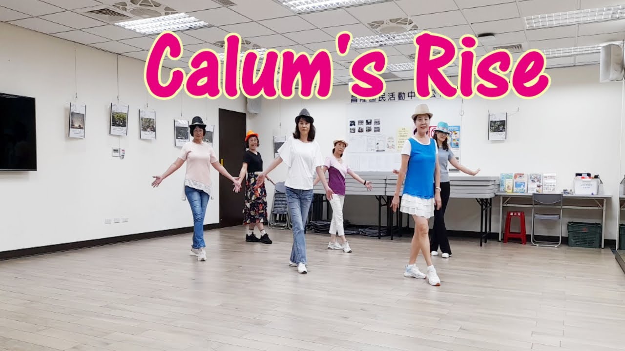 Calum's Rise - Line Dance - YouTube