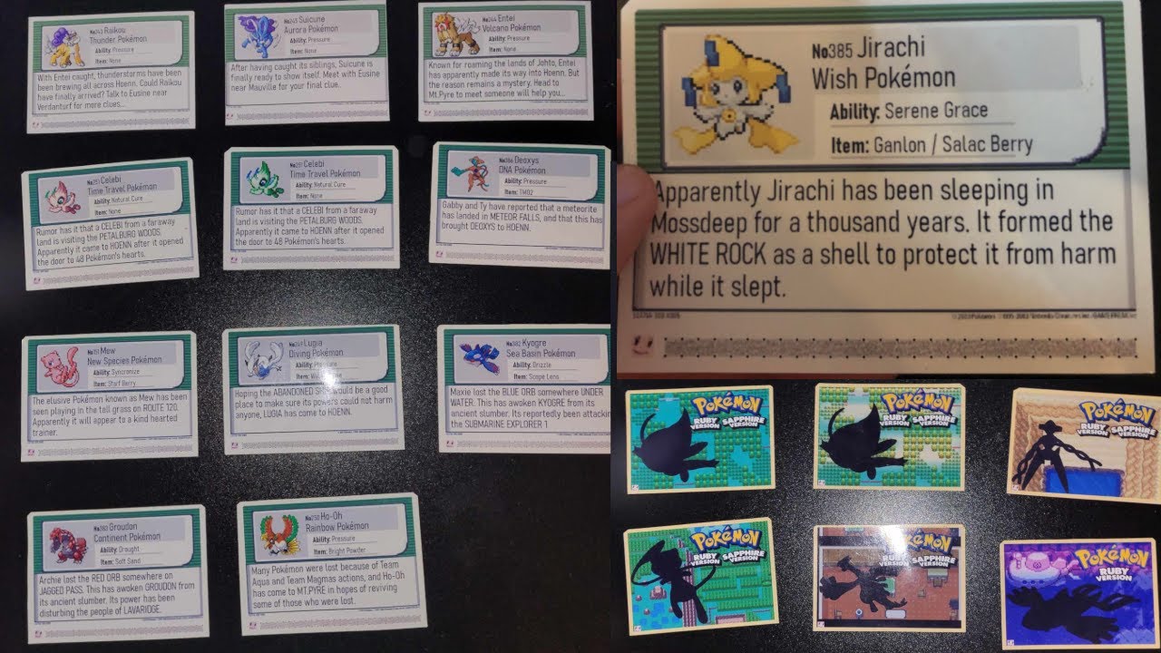🔴Printing Custom E-Cards for Gen 3! Q & A About Pokémon Emerald DLC ...