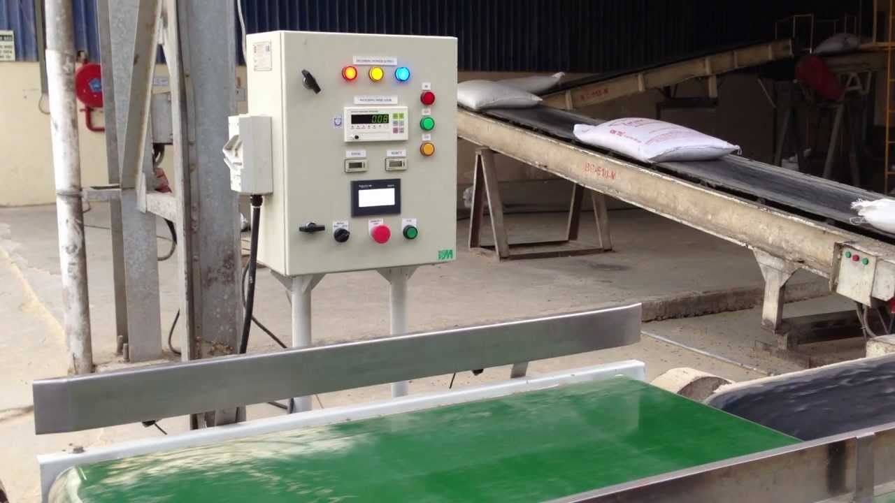 CM In motion check weigher 2 - YouTube