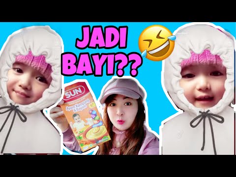 PRANK!! Disuruh JADI BAYI! 24 JAM Makan Makanan BAYI | LUCU Reaksinya ! Nicole Annabelle CHALLENGE
