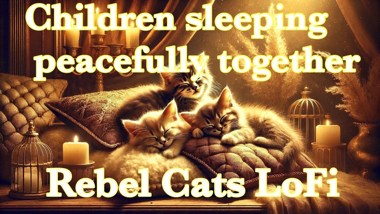 【Lo-Fi Relax Music】Children sleeping peacefully together - YouTube