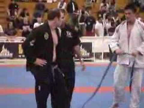 3/29/08 Pan Ams Chris Engle First Blue Belt Match Pt 2 - YouTube