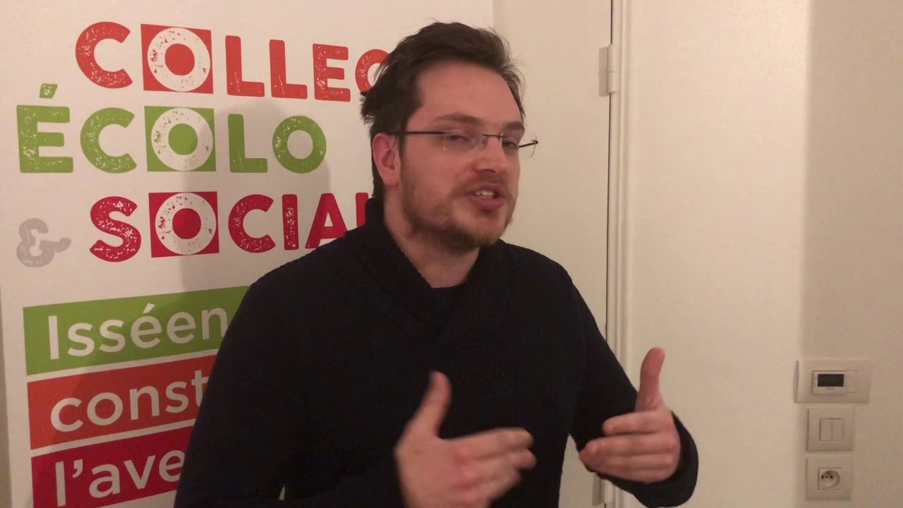 Lancement de notre réunion en ligne pour la fin de campagne du 1er tour Damien Lecomte - YouTube