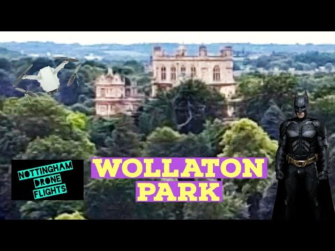 Wollaton Park & Golf Course Nottingham | Drone Flight Above Batman ...