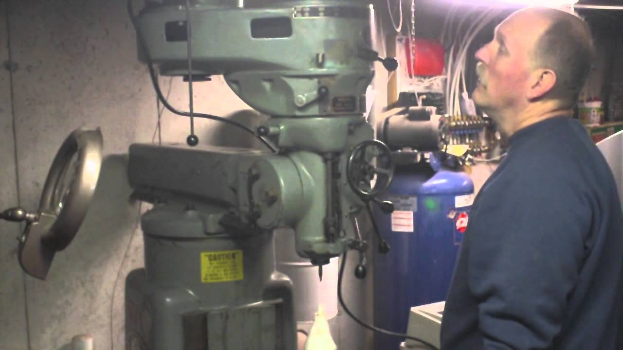 Wells Index Milling Machine Part 52 - YouTube