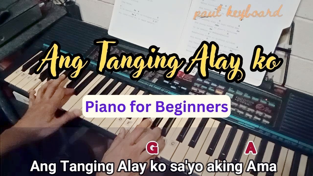 Ang Tanging Alay ko - Piano for Beginners - YouTube