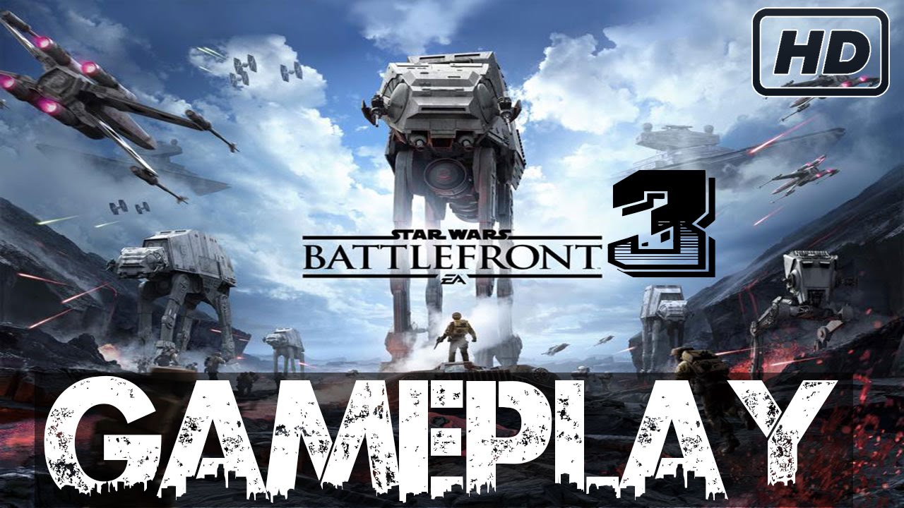 Star Wars Battlefront - FULL GAMEPLAY - Official E3 Gameplay E3 2015 ...