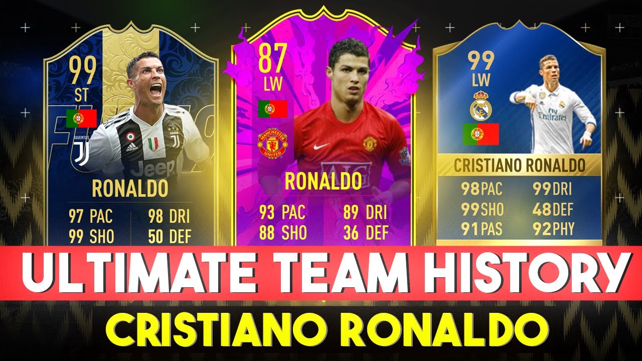 Cristiano Ronaldo 👀🔥 EVERY FIFA Card Evolution (FIFA 13 - FIFA 23 ...