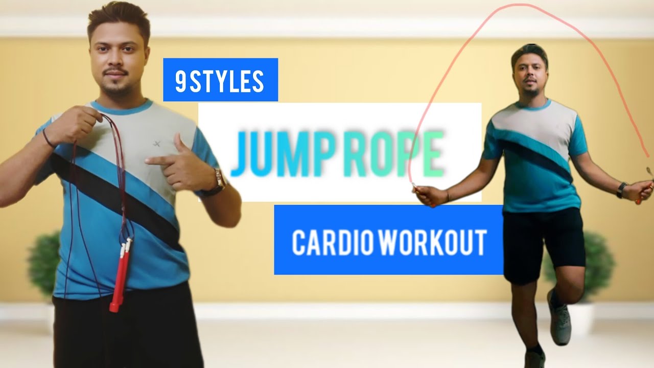Jump Rope Workout || Jump Rope With Variations || Skipping Exercise ...