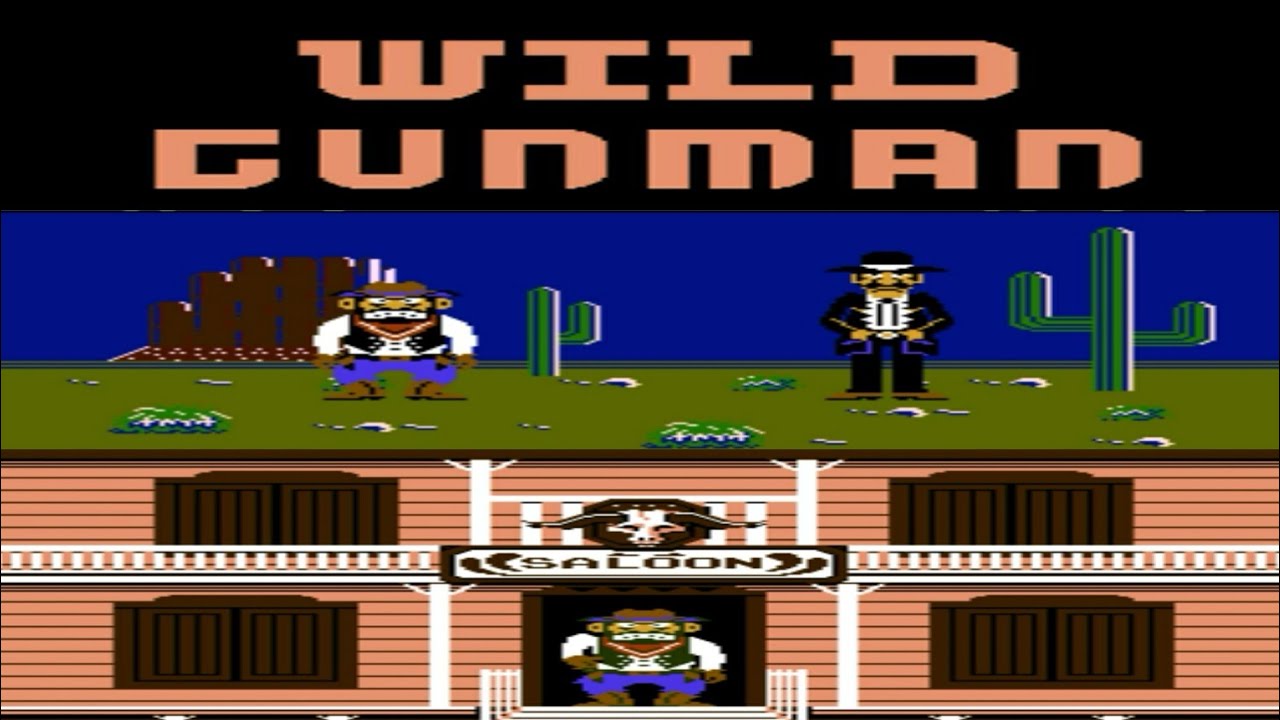 [NES/Famicom] Wild Gunman NES gameplay - all game mode - YouTube