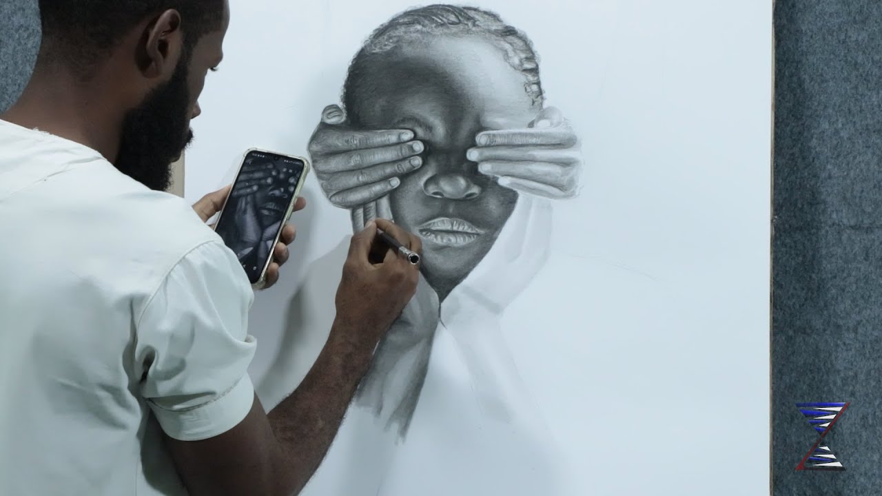 Hand Drawing & Shading Techniques | Real-Time + Time-Lapse - YouTube
