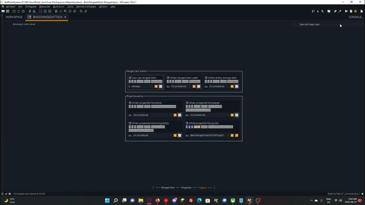 How to make a ranged Keybind Ability | MCreator - YouTube