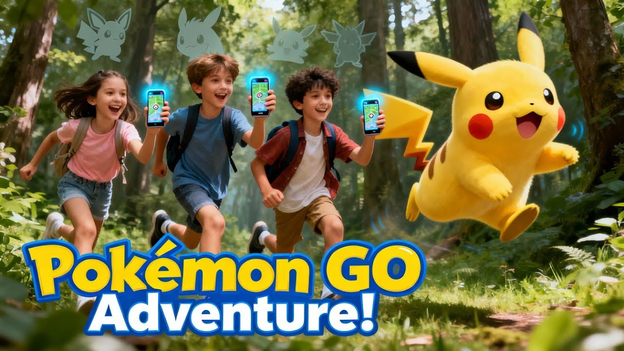 Pokemon GO Adventure story kids in english || kids story || #cartoon # ...