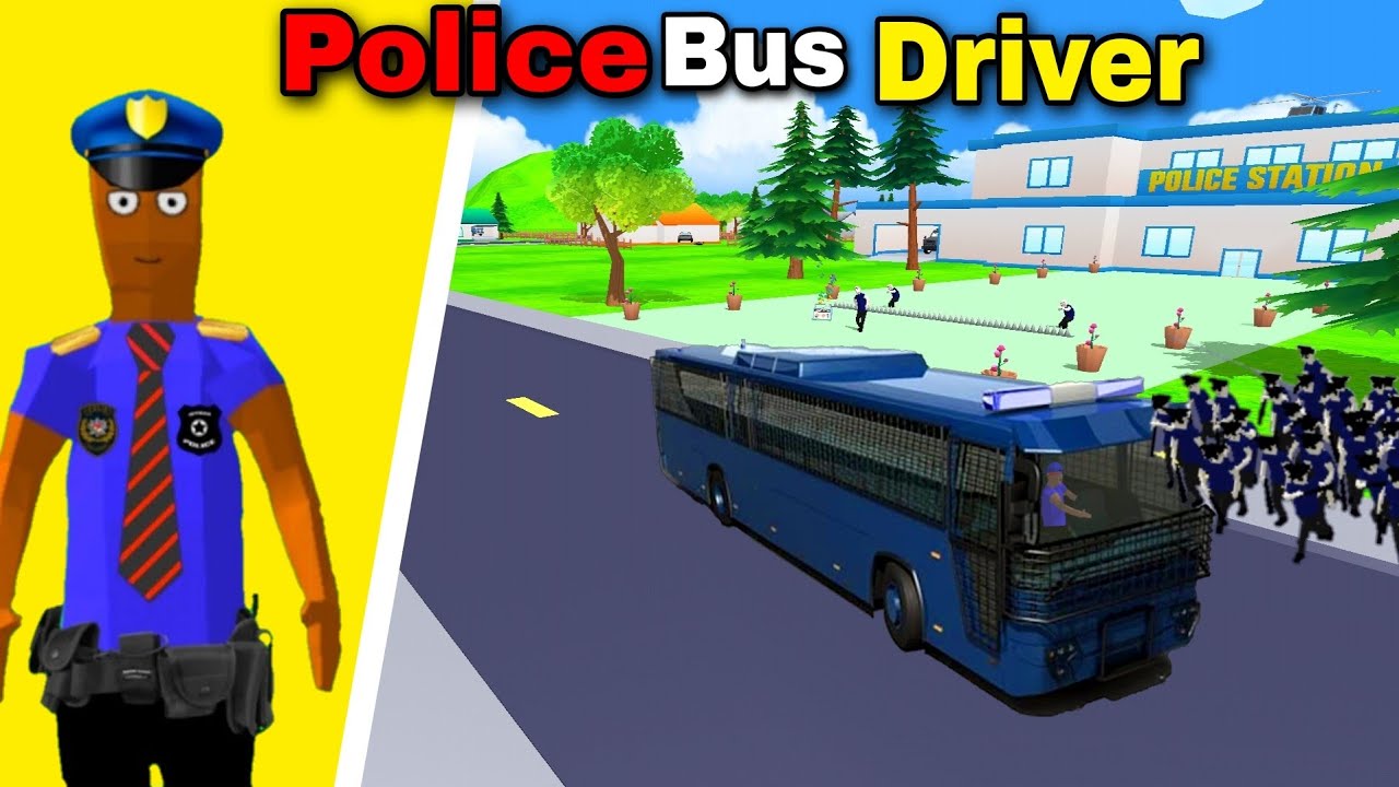 Jack becomes Police bus driver in dude theft wars | dude theft wars ...