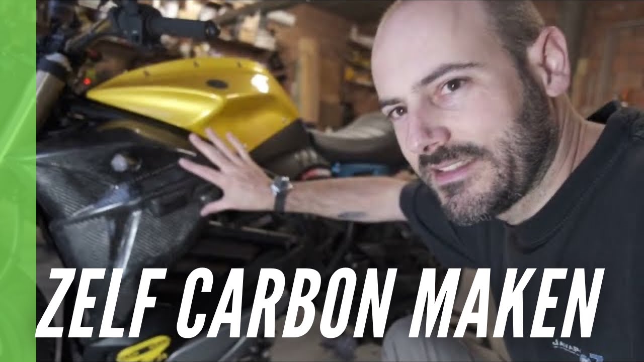 Tweede carbon deel gemaakt plus kostprijs zelf carbon en polyester mal ...