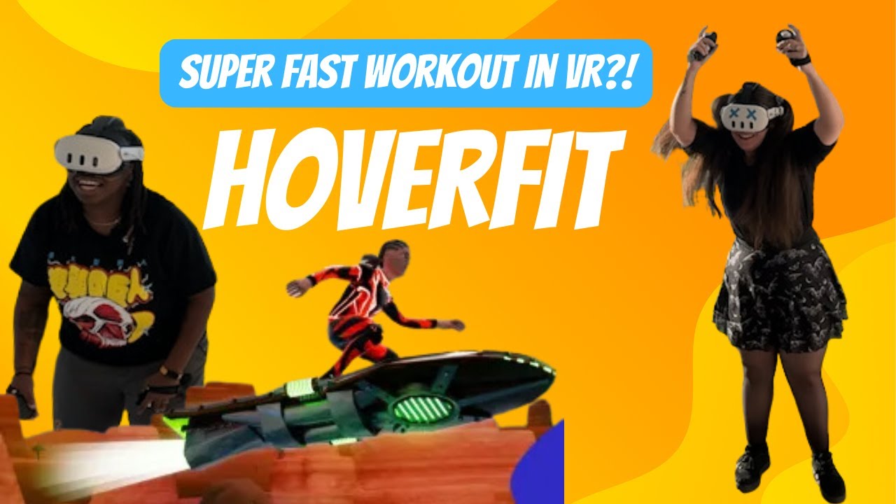 SHOCKINGLY Fast VR Workout with Hoverfit - YouTube