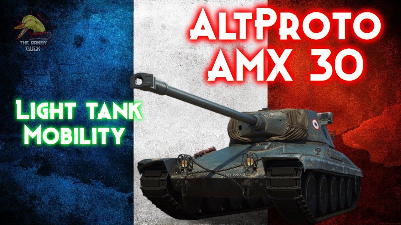 AltProto AMX 30: Light TANK Mobility!! II Wot Console - World of Tanks ...
