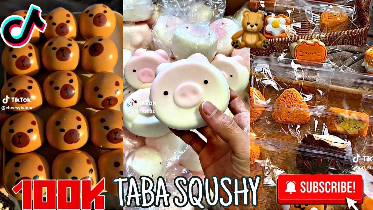 NEW Taba Squishy #ASMR - TikTok Compilation #8 🩷 - YouTube