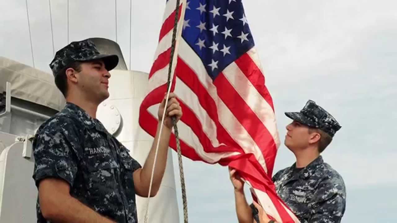 When to Fly the flag (by the Colonial Flag Foundation) - YouTube