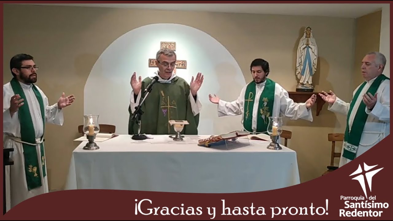 Misa 19:00 Hs. 9/08/2020 Despedida del Padre José Ignacio Ferro Terren - YouTube