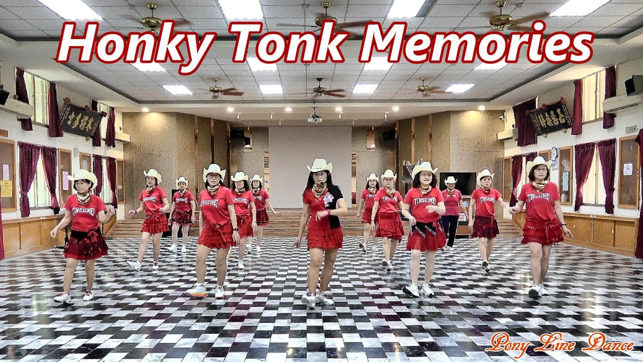 Honky Tonk Memories│Line Dance by Charlotte Skeeters│Demo & Walk ...
