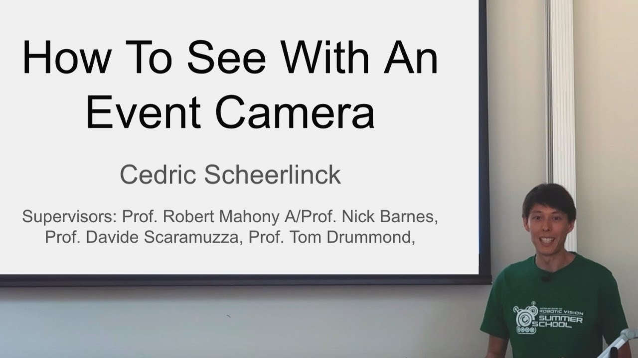 How To See With An Event Camera - Cedric Scheerlinck PhD Talk - YouTube