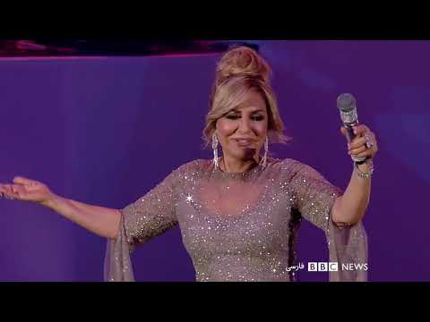 اجرای زنده آهنگ کوه در کنسرت گوگوش