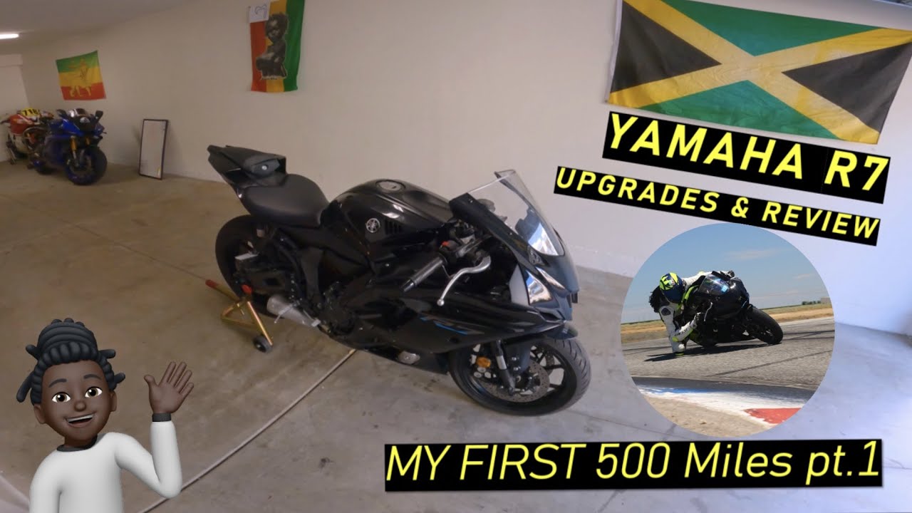 Yamaha R7 first ride, Review & Upgrades - YouTube