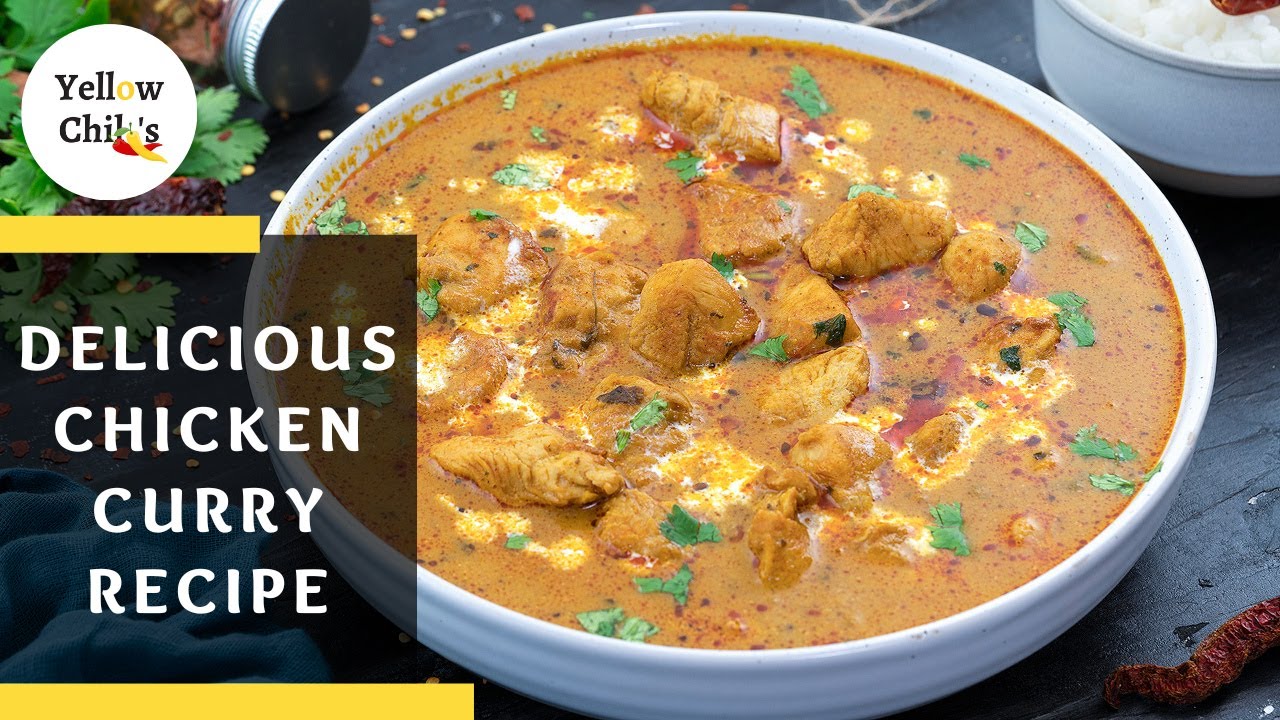 Best Homemade Chicken Curry Recipe - YouTube