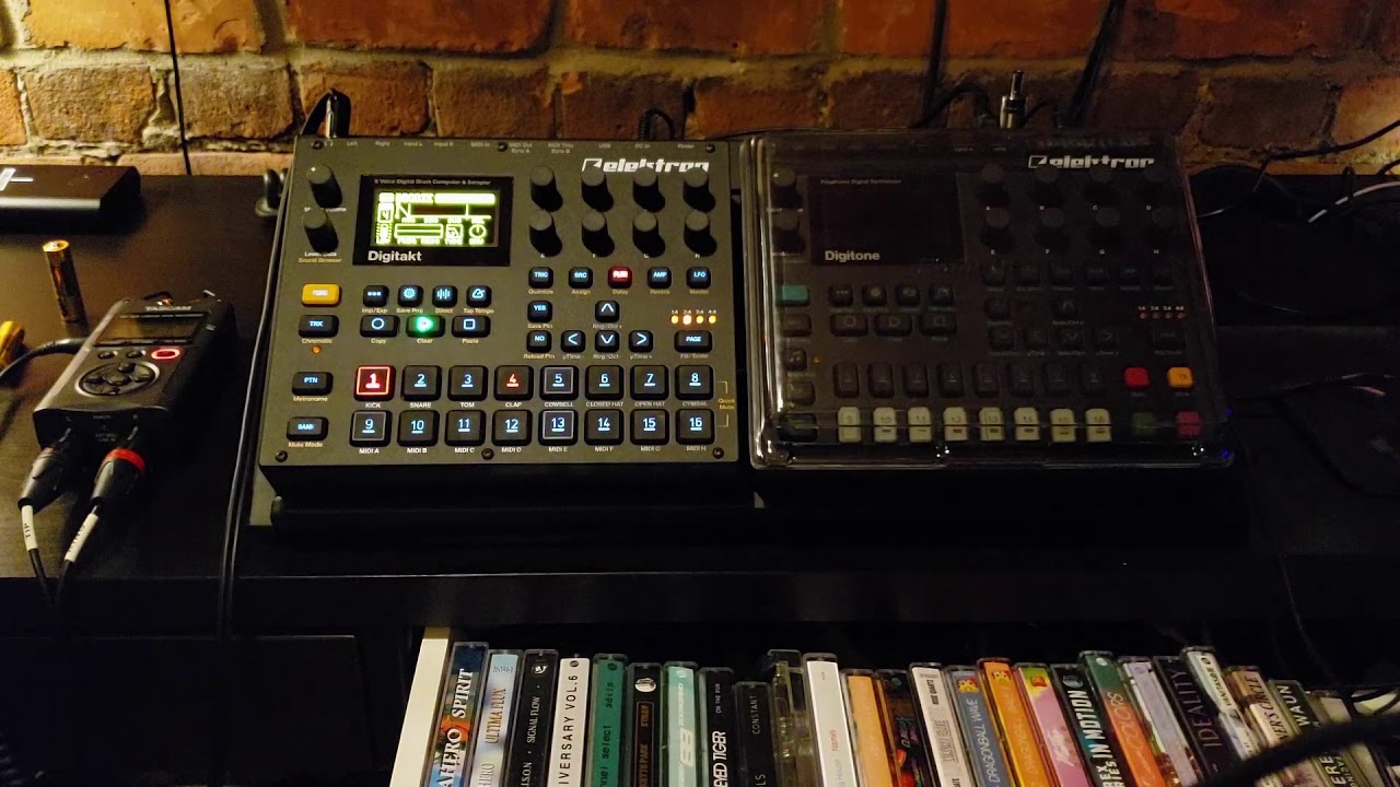 My First Digitakt Track! - YouTube