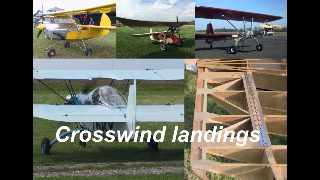 Flying Flea lesson 8 Crosswind AND ... - YouTube