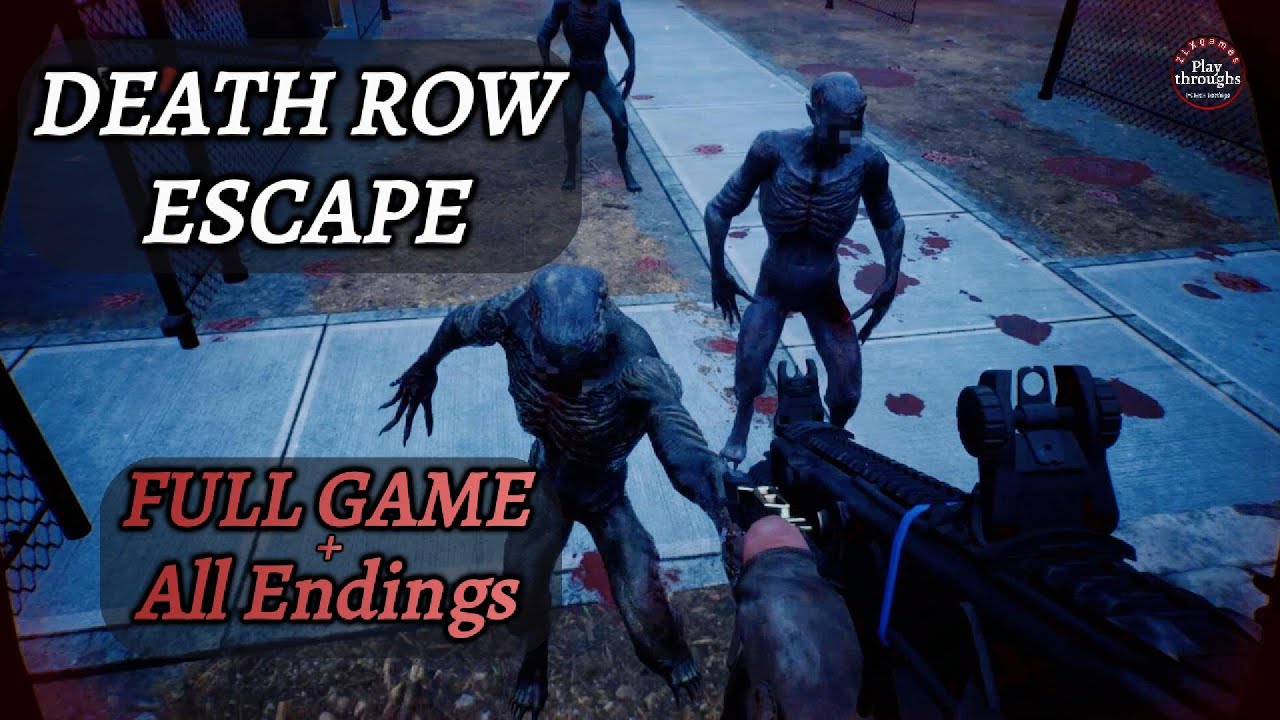 Death Row Escape Full Walkthrough & All Endings - No Commentary - YouTube