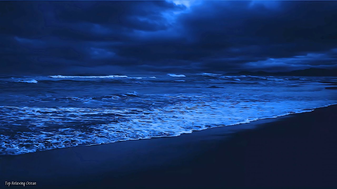 Sleepy Time Ocean Lullaby | Soft Waves and Seagulls for a Peaceful ...