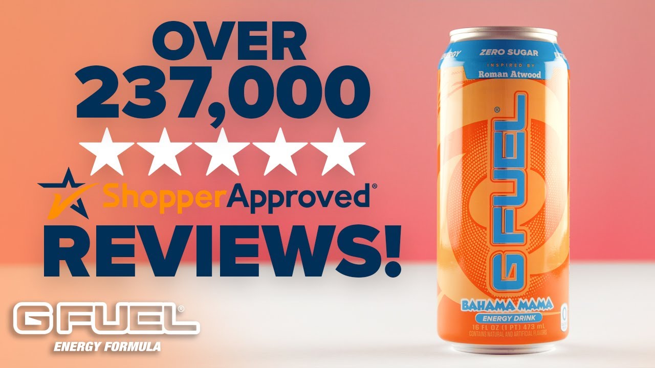 G FUEL - Over 237,000 5 Star Reviews! - YouTube
