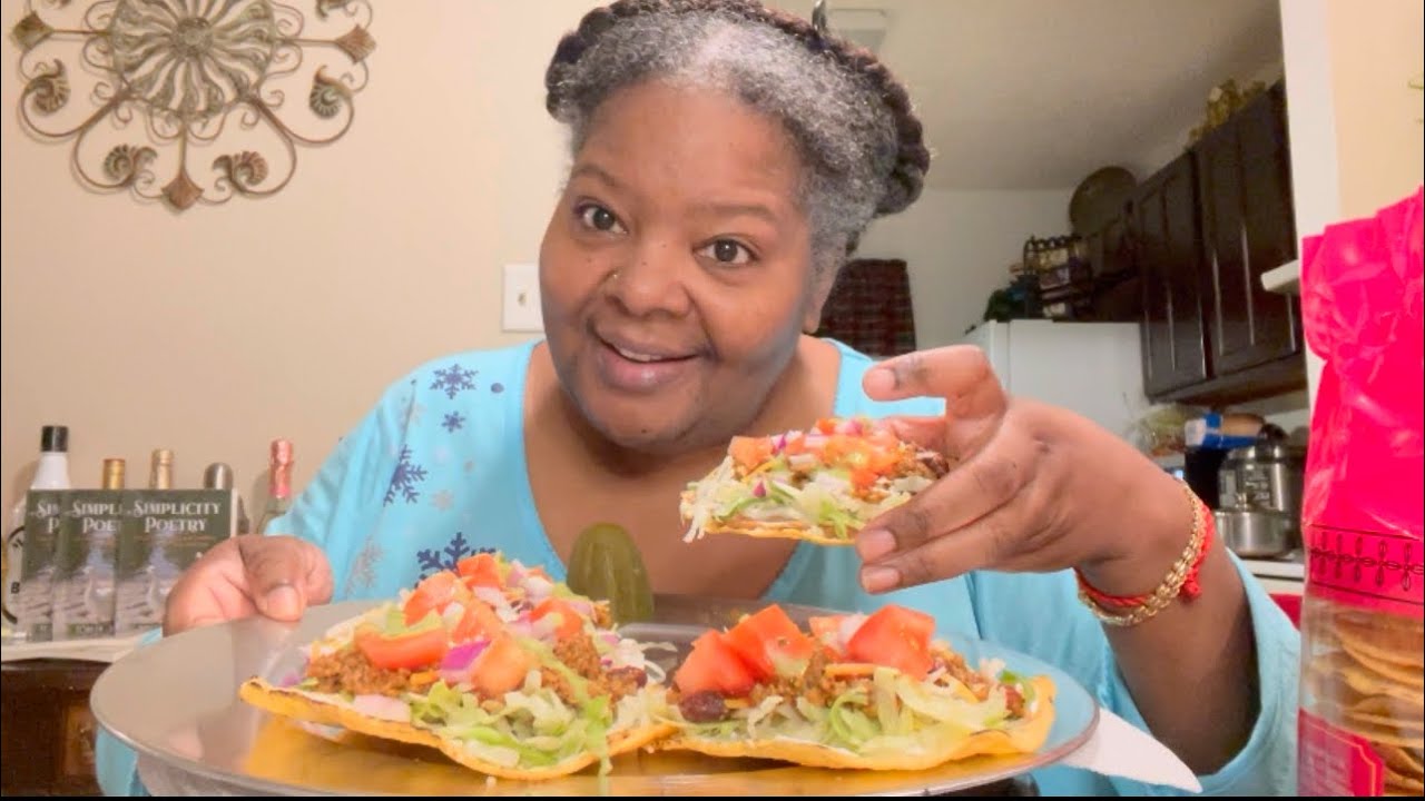 Tostadas with all the fixings! - YouTube