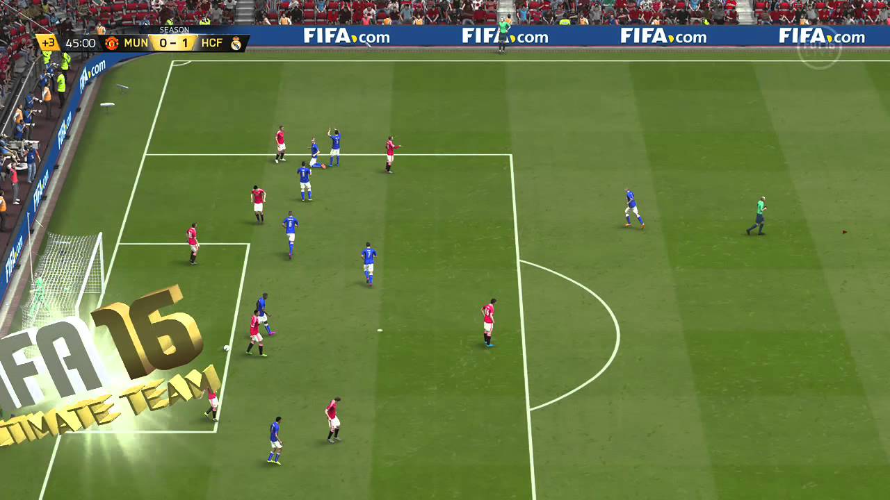 EA SPORTS™ FIFA 16 Ultimate Team Reus Power Curve Free Kick - YouTube