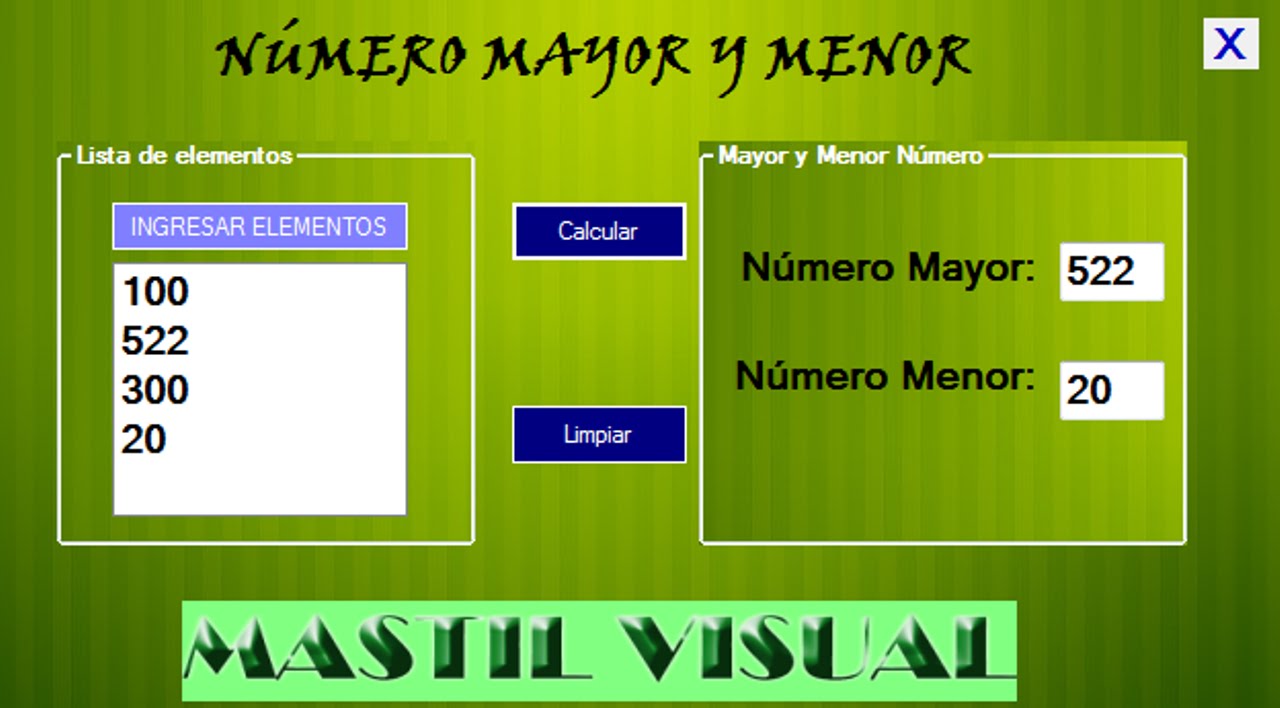 Obtener Numero Mayor y Menor Utilizando InputBox - Visual Studio C# - YouTube