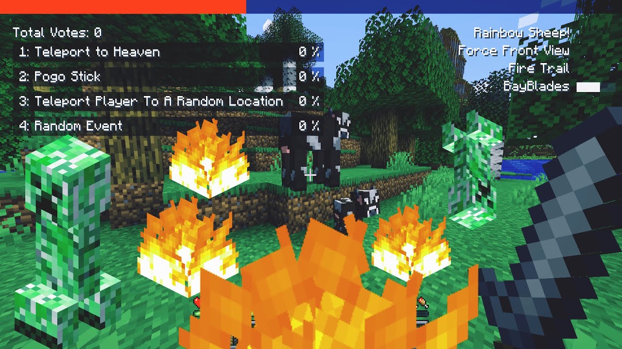 ΟΙ ΘΕΑΤΕΣ ΕΛΕΓΧΟΥΝ ΤΟ MINECRAFT! [Minecraft Entropy: Chaos Mod} - YouTube