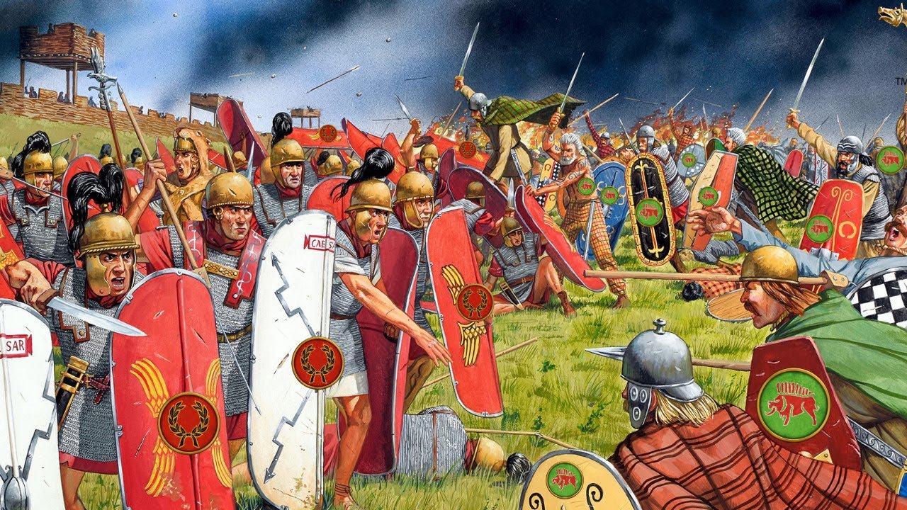 Battle of Telamon (Very Hard Difficulty) | Total War: Rome Remastered ...