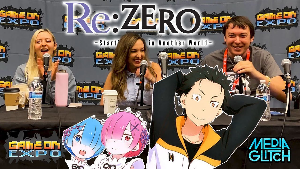 Rezero voice actor panel - YouTube