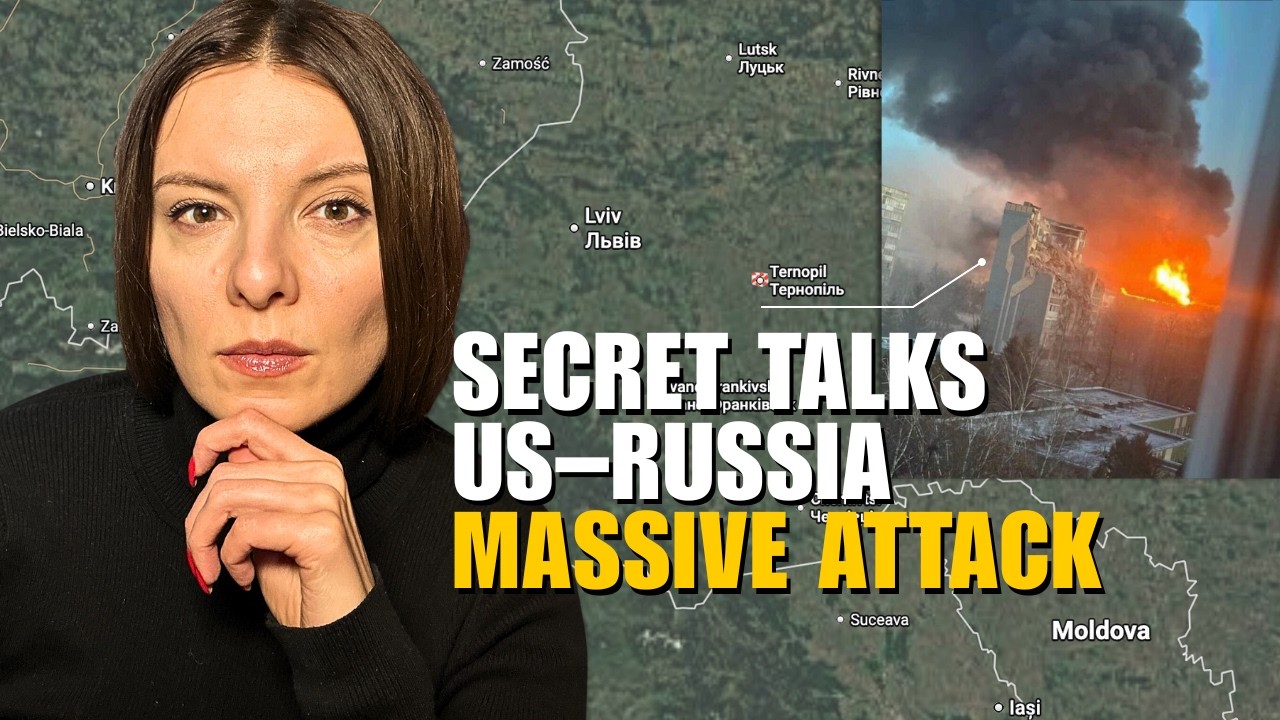 US–RUSSIA SECRET TALKS, MASSIVE ATTACK ON UKRAINE, CORRUPTION SCANDAL Vlog 1233: War in Ukraine ...