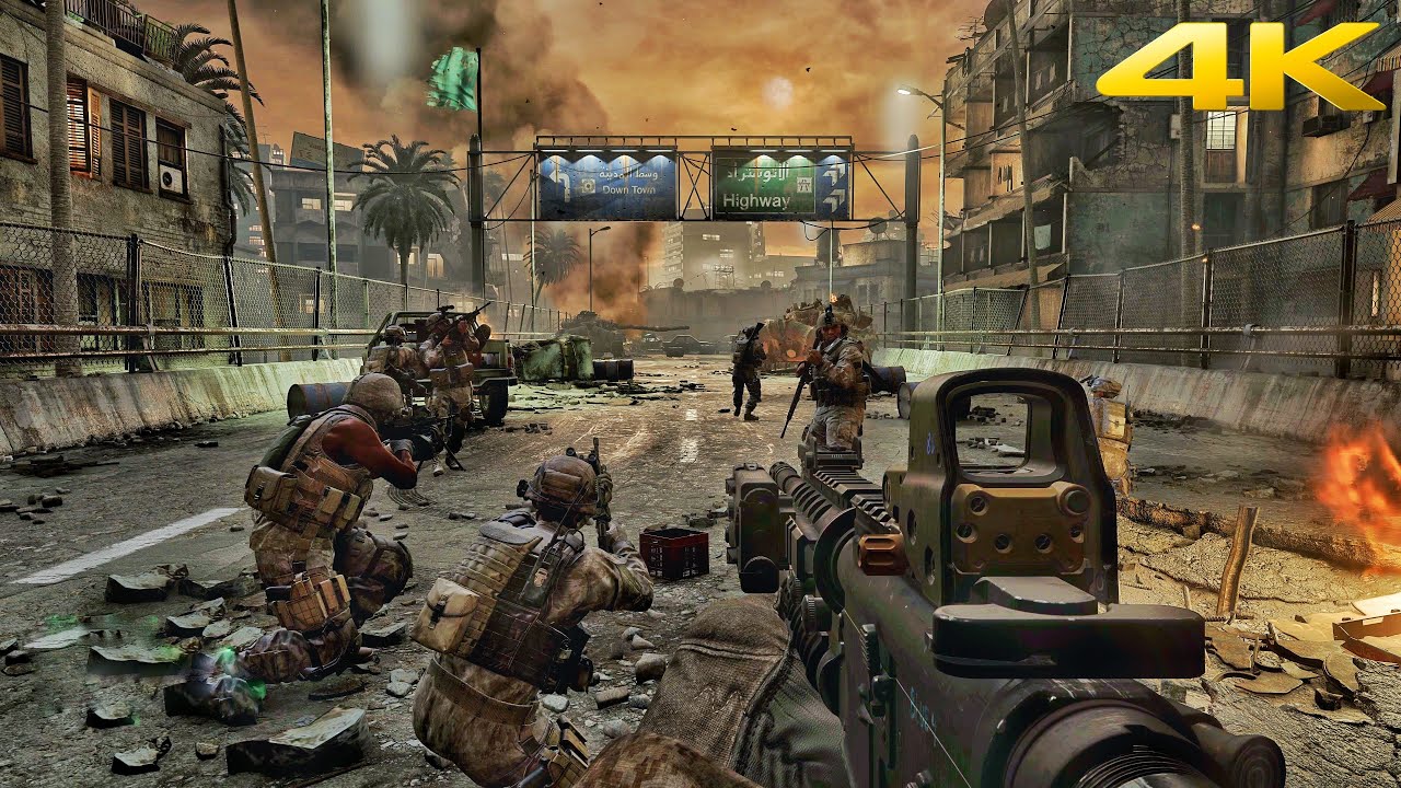 The Bog : Call of Duty 4 Modern Warfare UHD [ 4K 60FPS ] Gameplay - YouTube