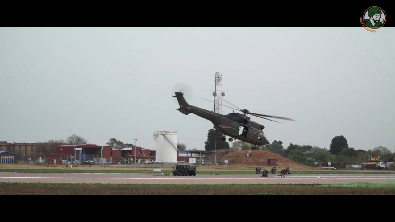AAD 2016 Mini War Africa Aerospace Defence Exhibition demonstration ...