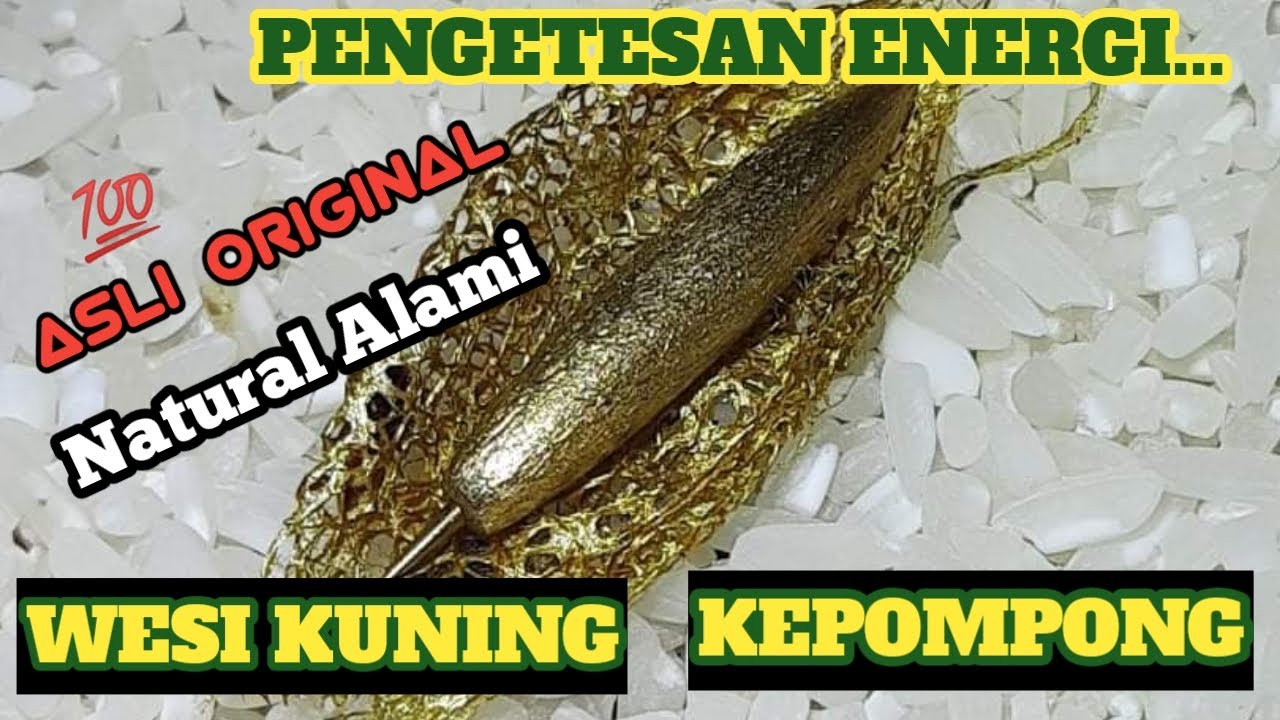 PENGETESAN... Wesi Kuning Kepompong Asli - Santri Ngaprak - YouTube